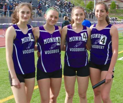 Central Valley. Monroe-Woodbury Varsity Girls Track team shows speed ...