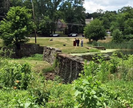 Look back: The Mill Pond Dam
