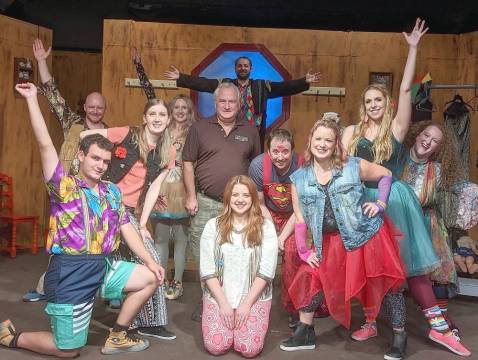 Godspell production visited by 1971 Broadway cast member