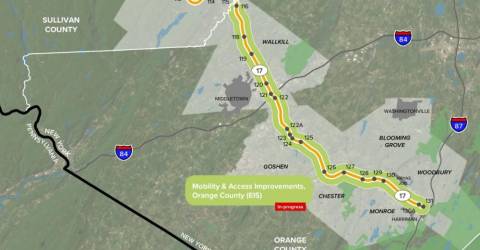 Key step to Route 17 enhancement underway
