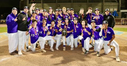 Crusaders baseball team wins Section 9 title after 36-year drought