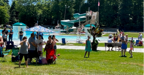 Long awaited Woodbury pool opens with a splash