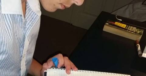 Local boy wins campaign for Cursive International Contest