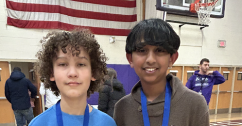 Two students win gold at science Olympiad