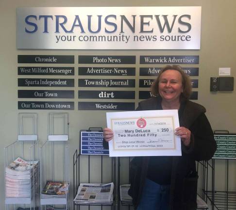 This week's Straus News Shop Local winner announced