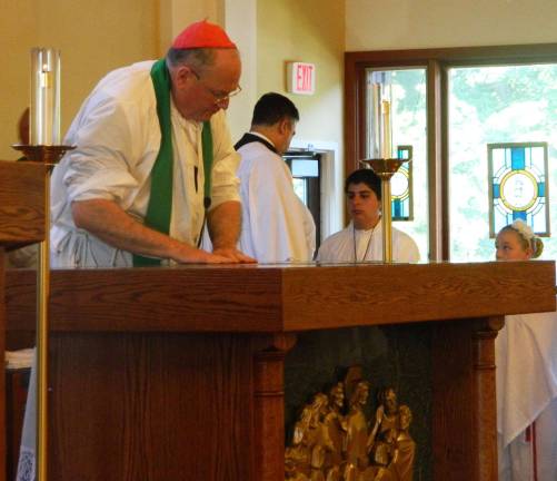 The cardinal’s blessing