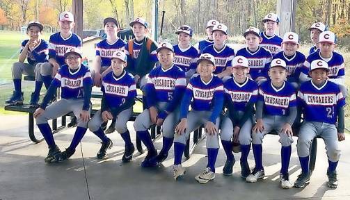 Crusaders Baseball Club 12u are league finalists