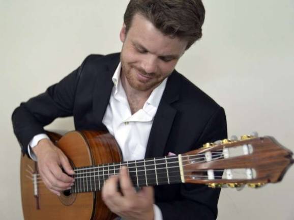 Classical guitar Matthew Rohde in concert on Aug. 21 at Pacem in Terris