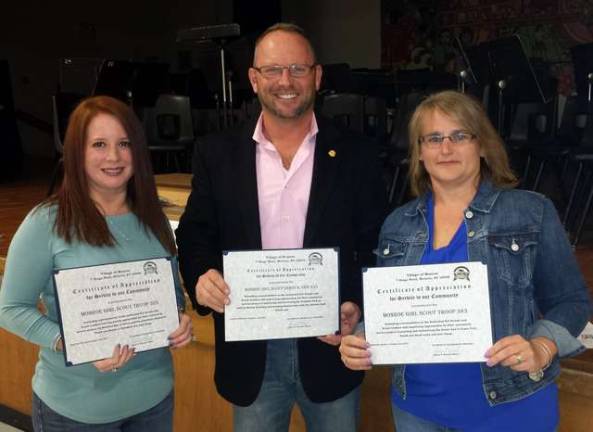 Monroe Girl Scout Service Unit honored