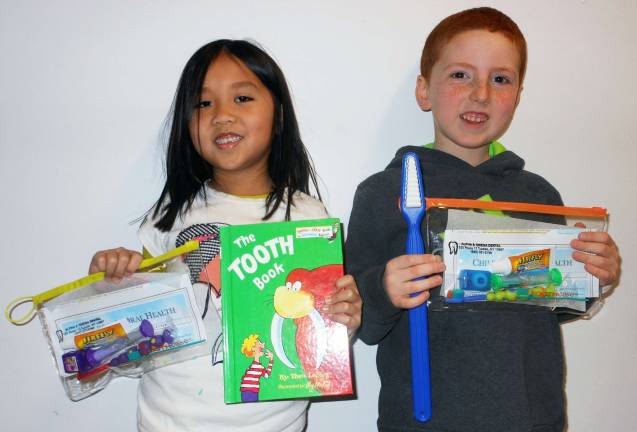 George Grant Mason students learn about good dental habits