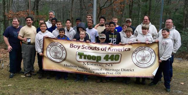 Monroe Troop 440 hosts Freezoree at Camp Turrell