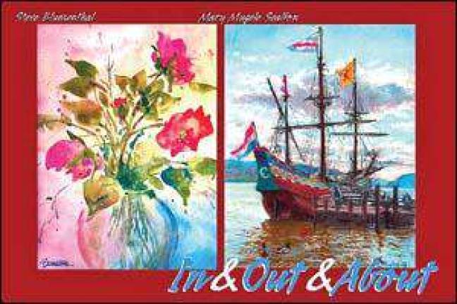 Artists to demo painting at reception