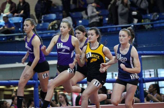 Girls indoor track: Mid-January overload