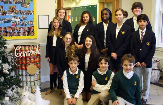 'Canstruction' at Tuxedo Park School