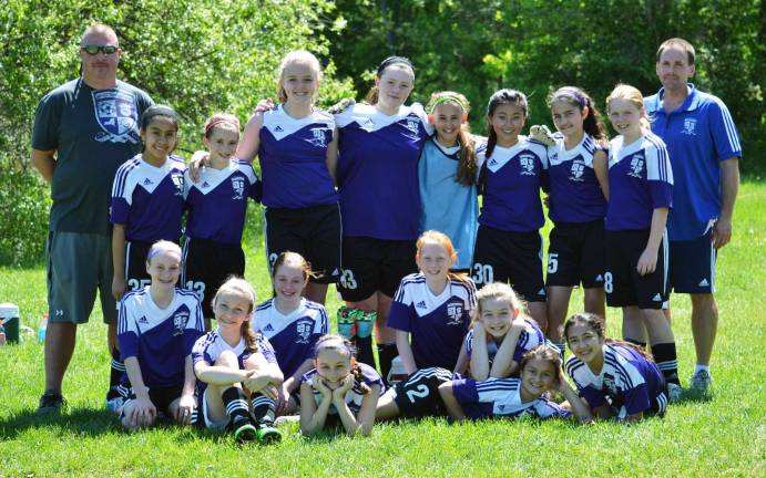 Puma Black U12 Girls travel team finishes second at Memorial Day soccer ...