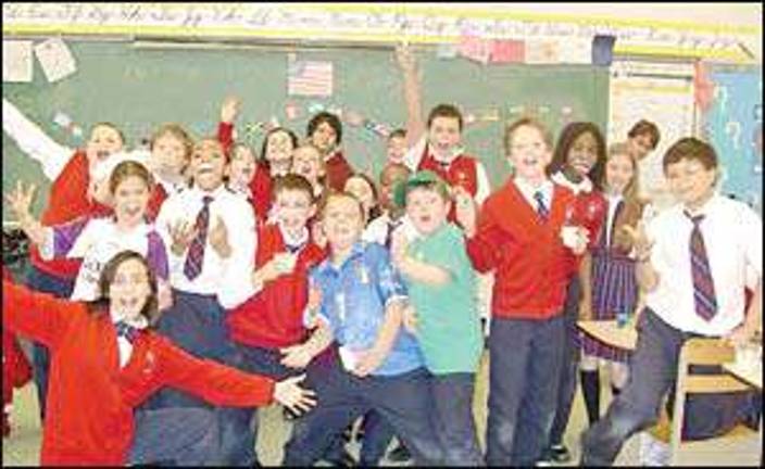 Sacred Heart fifth graders celebrate their diversity