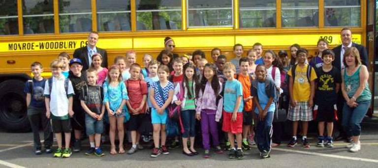 The last school buses of the month have left the garage